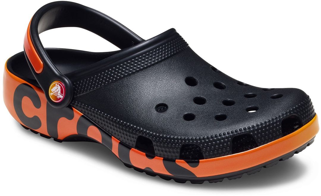 Unisex Crocs Classic Reflector Clogs In Black | Soletrader