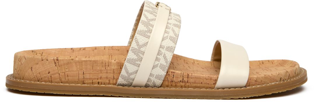 Womens Michael Kors Mandy Sandals In Natural | Soletrader