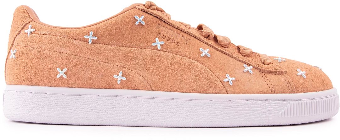 Womens Puma Flower Studs Trainers In Toast | Soletrader