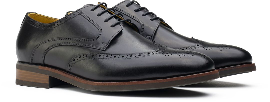 Mens Steptronic Vigo Shoes In Black | Soletrader