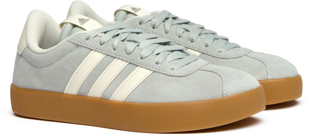 Womens Adidas Vl Court Trainers In Plae Blue | Soletrader
