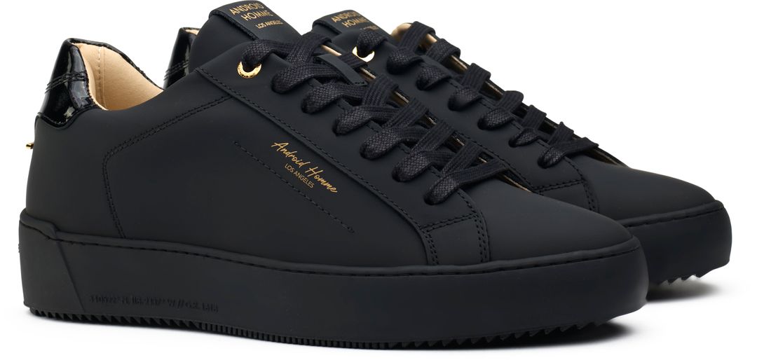 Mens Android Homme Zuma Trainers In Black | Soletrader