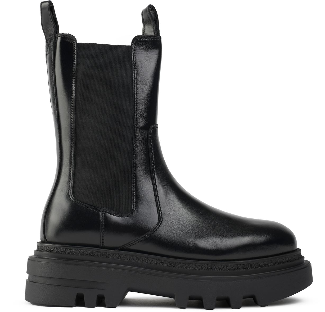 Womens Allsaints Alex Boots In Black | Soletrader