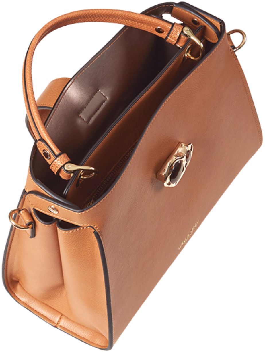 Womens Luella Grey London Carrie Handbag In Camel | Soletrader