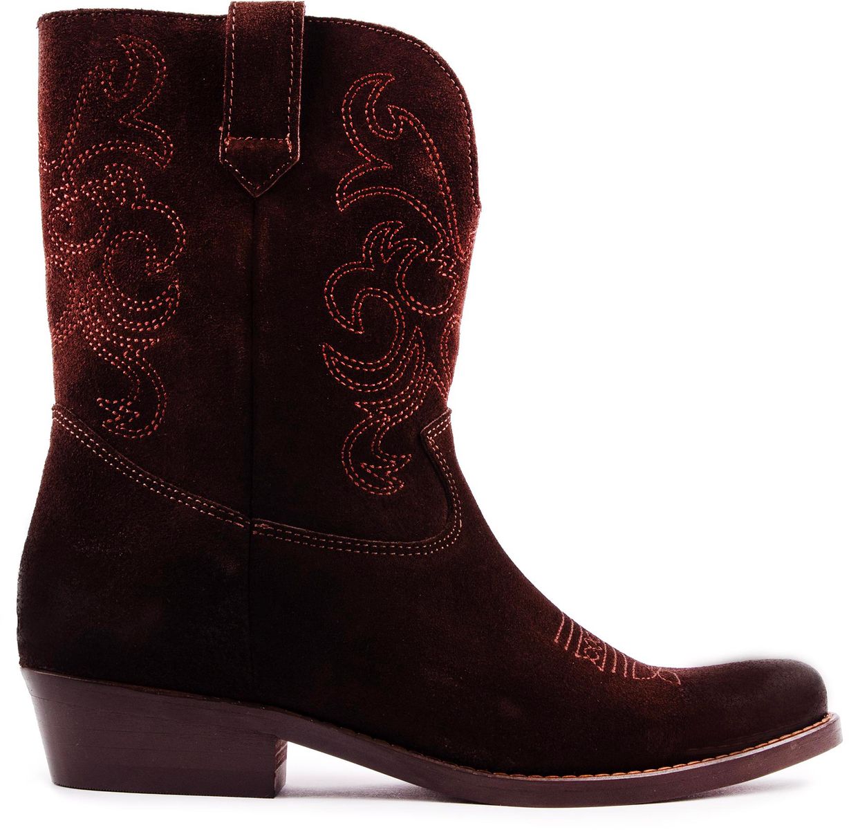 Womens Sole Dolly Boots In Brown | Soletrader