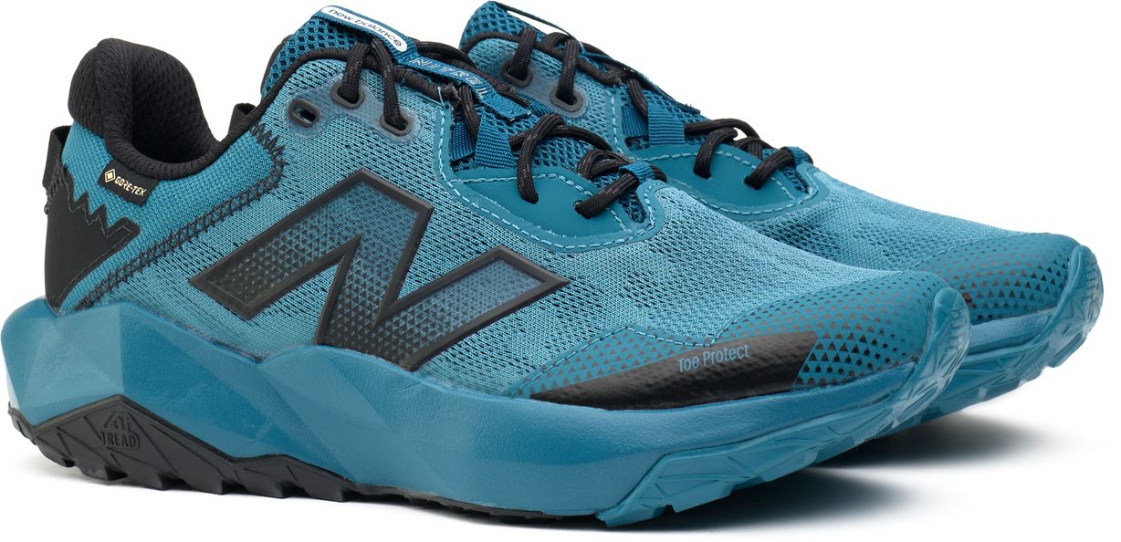 Mens New Balance Dynasoft Nitrel V6 Gore-Tex Sneakers In Blue | Soletrader