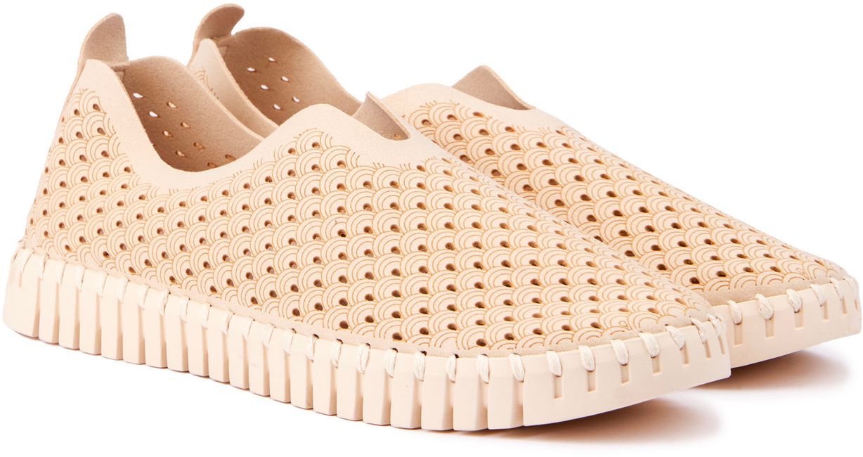 Womens Ilse Jacobsen Tulip Shoes In Beige | Soletrader