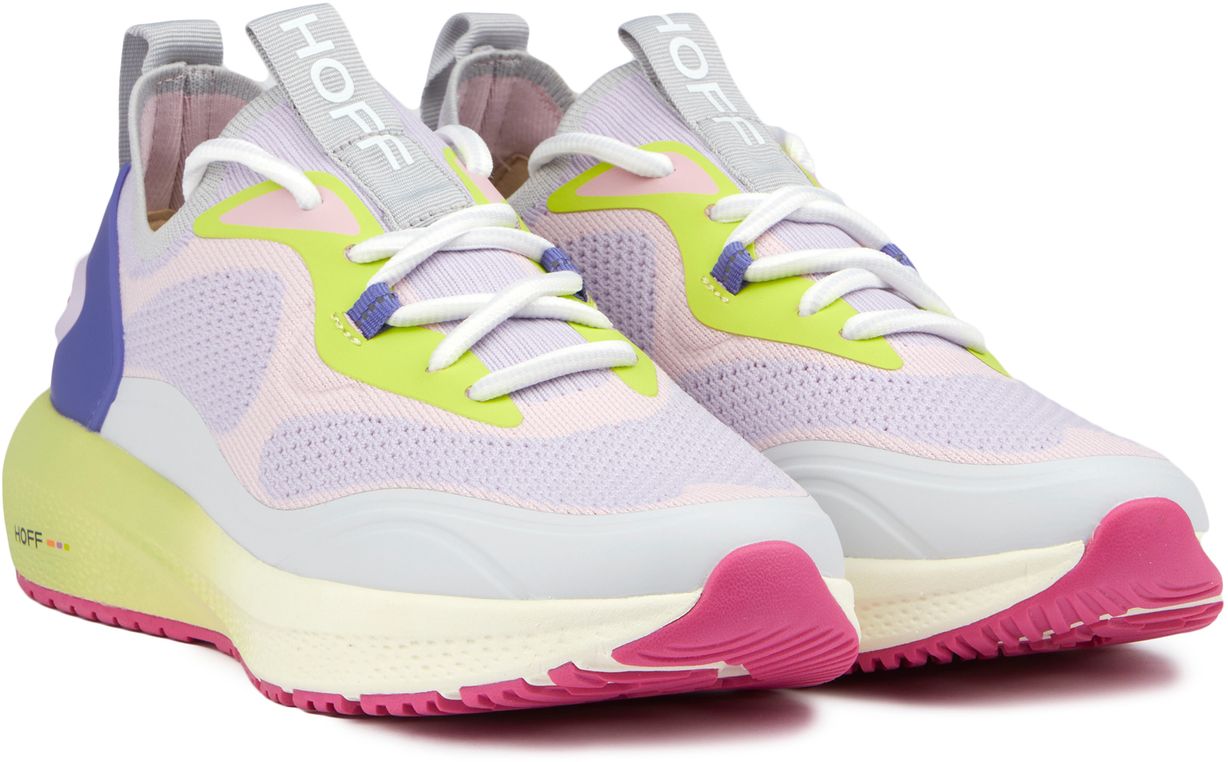 Womens Hoff Lift Trainers In Pink Blue Green | Soletrader