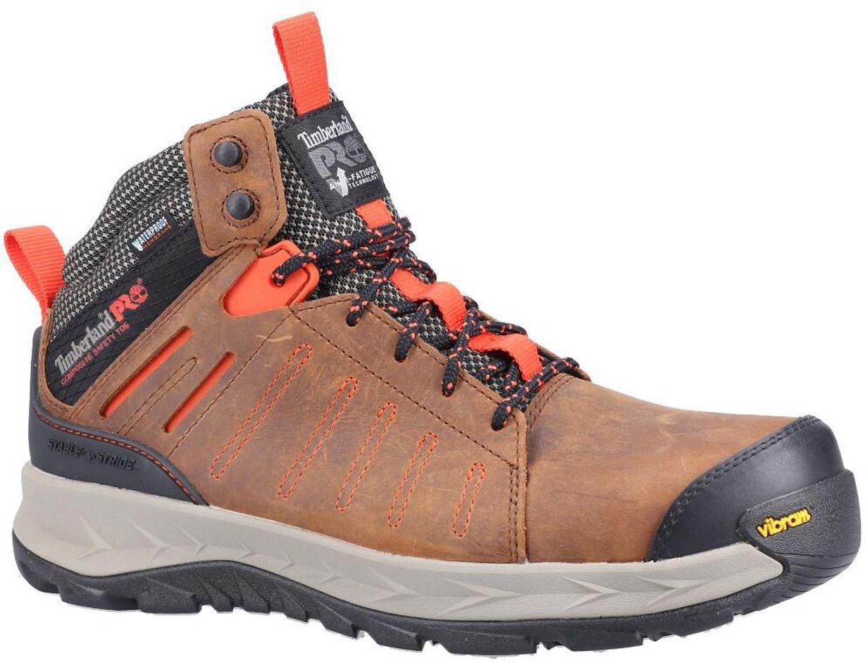 Mens Timberland Pro Trailwind Work Boot In Brown | Soletrader