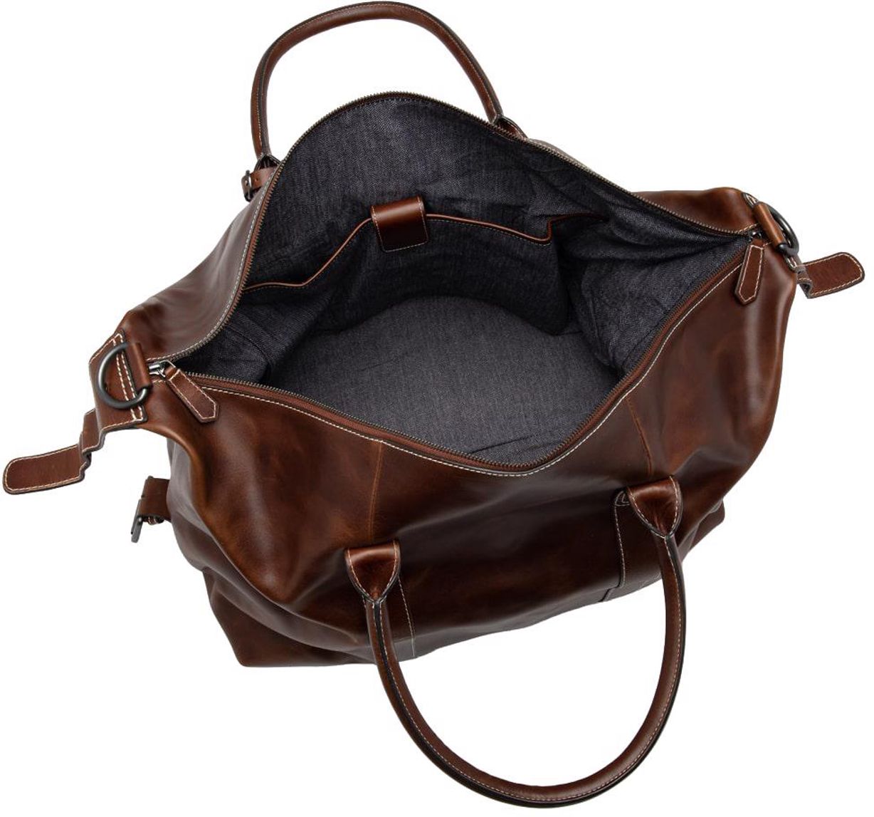 Mens Loake Balmoral Weekend Bag In Brown | Soletrader