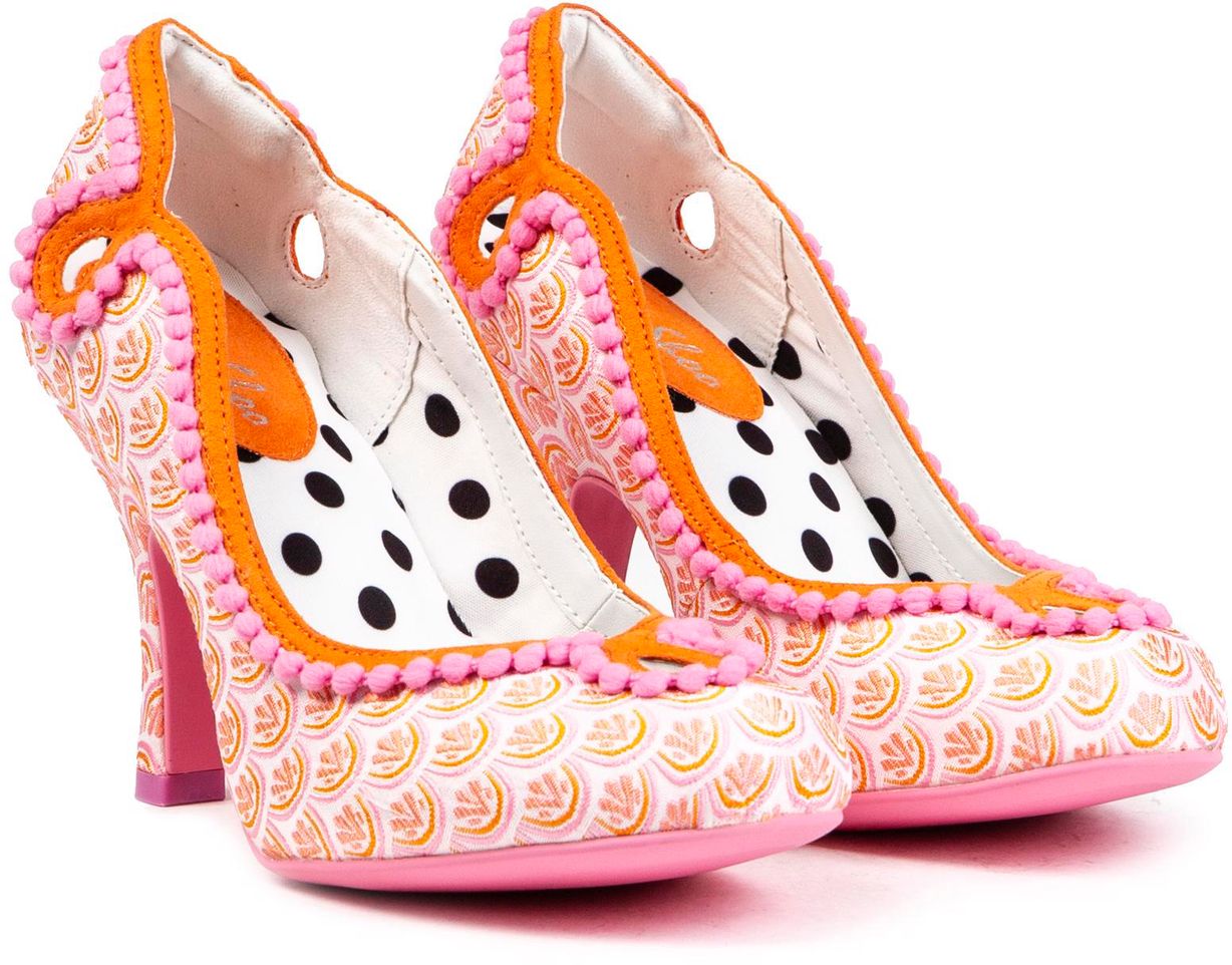 Womens Ruby Shoo Miley Shoes In Orange | Soletrader