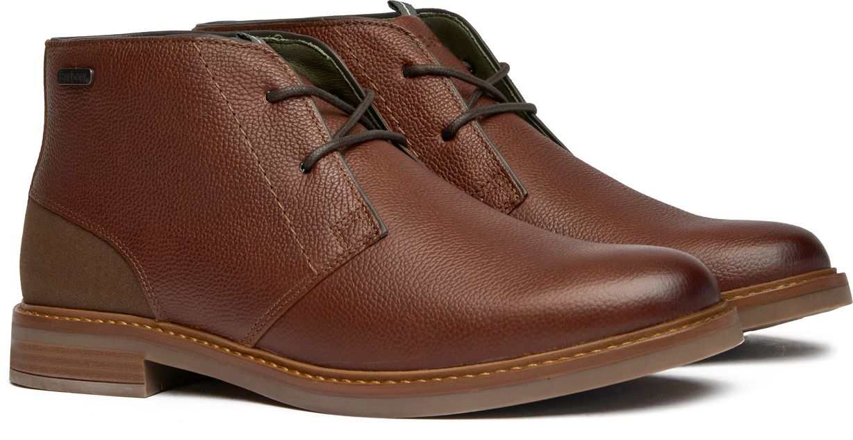 Mens Barbour Readhead Boots In Teak | Soletrader