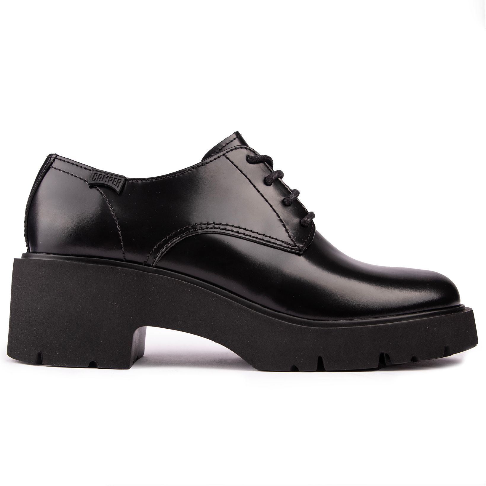 Womens Camper Milah Shoes In Black | Soletrader