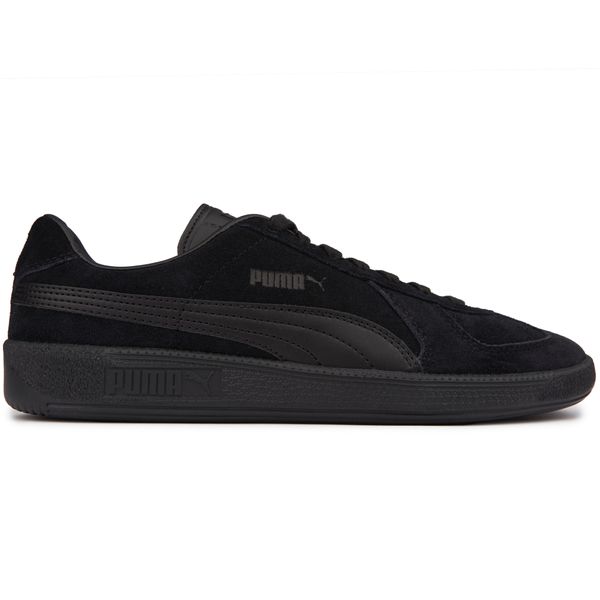 Mens Puma Army Trainers In Black | Soletrader