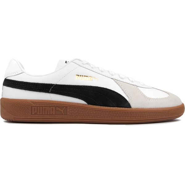 Mens Puma Army Sneakers In White | Soletrader
