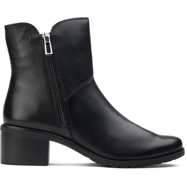 Womens Caprice Inside Zip Boots In Black | Soletrader