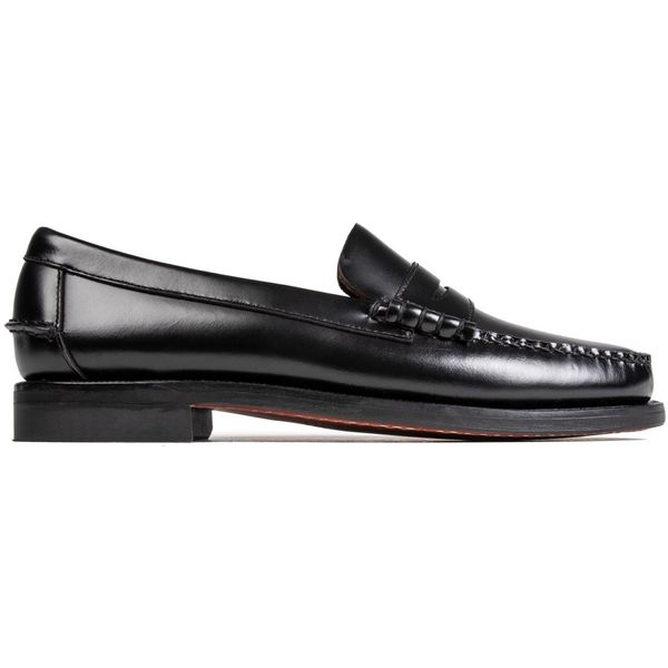 Mens Sebago Classic Dan Shoes In Black | Soletrader