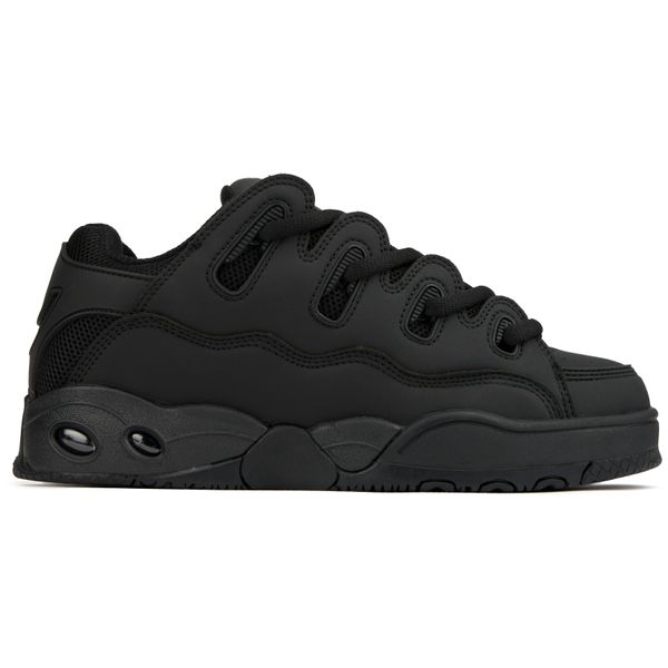 Mens Osiris D3 OG Sneakers In Black | Soletrader