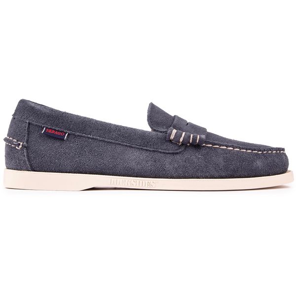 Mens Sebago Dan Boat Flesh Out Shoes In Navy | Soletrader