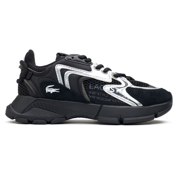 Womens Lacoste L003 Evo Sneakers In Black | Soletrader