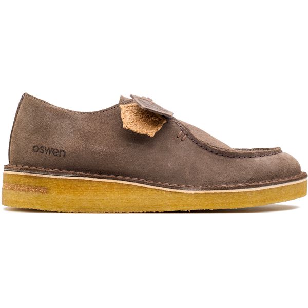 Mens Oswen Ewaldi Low Shoes In Taupe | Soletrader