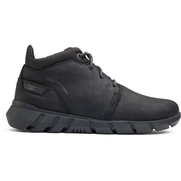 Mens Caterpillar Hendon Fleece Boots In Black | Soletrader