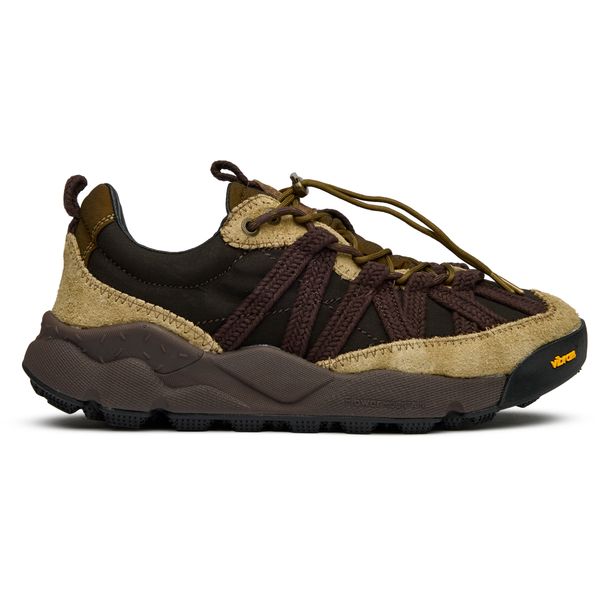 Mens Flower Mountain Iwano 2 Uni Trainers In Khaki | Soletrader