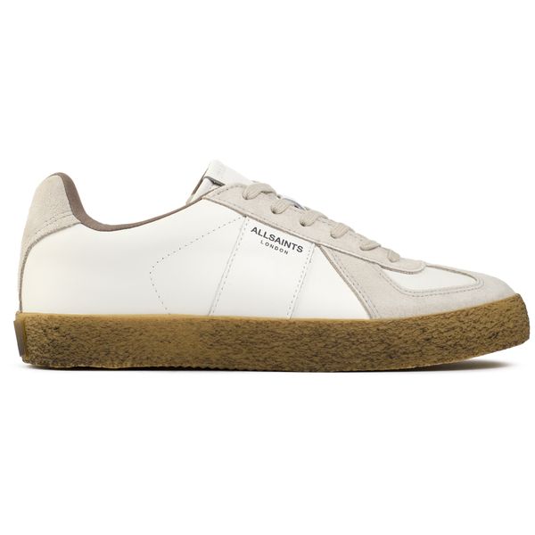 Mens Allsaints Jaimee Sneakers In White | Soletrader