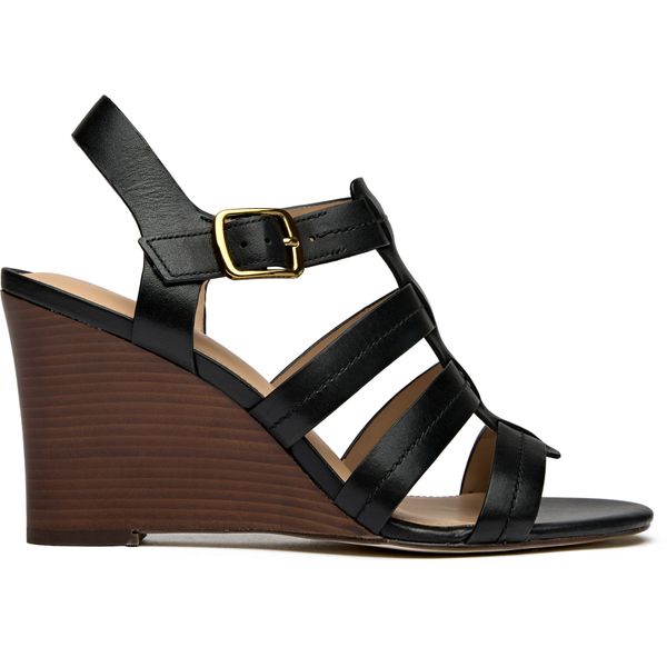 Womens Cole Haan Josie Fisherman Sandals In Black | Soletrader