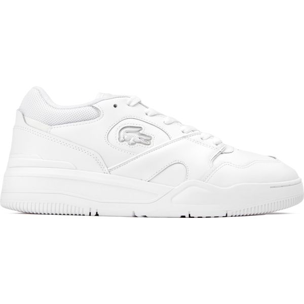 Mens Lacoste Lineshot Trainers In White | Soletrader