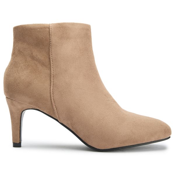 Womens Solesister Lisa Boots In Taupe | Soletrader
