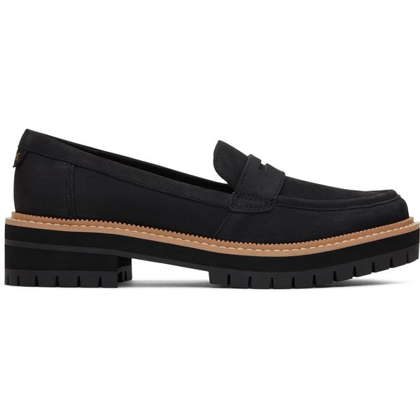 Womens Toms Cara Loafer In Black | Soletrader