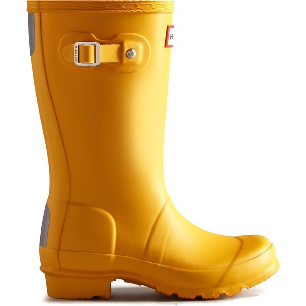 Kids Unisex Hunter Junior Originals Boot In Hunter Yellow | Soletrader