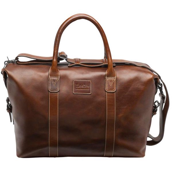 Mens Loake Balmoral Weekend Bag In Brown | Soletrader