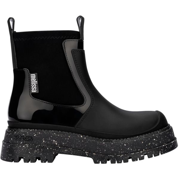 Womens Melissa Drip Boots In Black | Soletrader