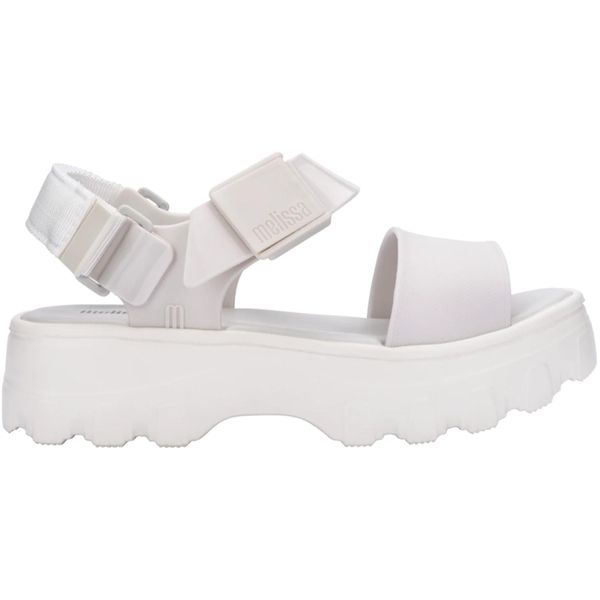 Womens Melissa Kick Off Sandal Platforms In White | Soletrader