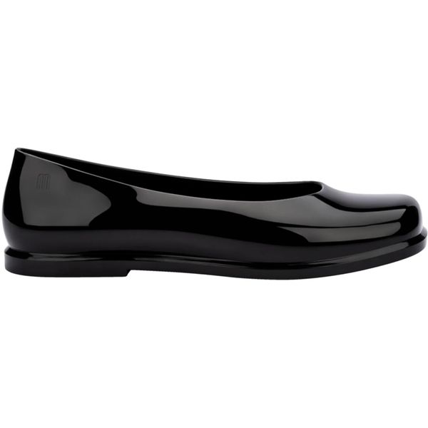 Womens Melissa Ruby Flats In Black | Soletrader