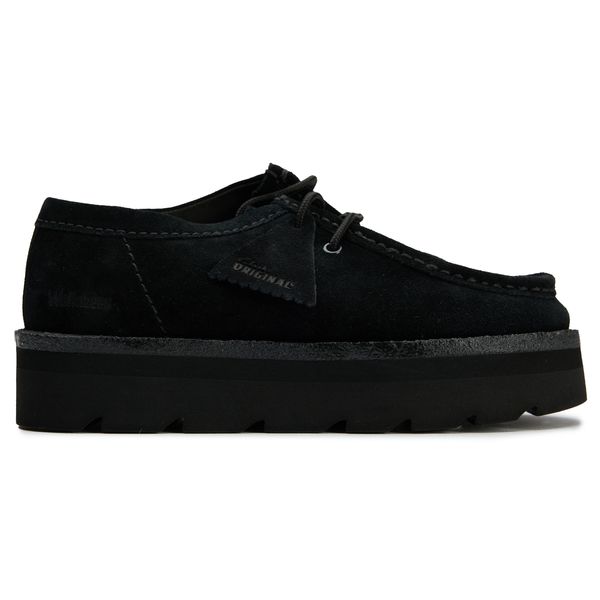 Womens Clarks Meara Walla Shoes In Black | SOLE