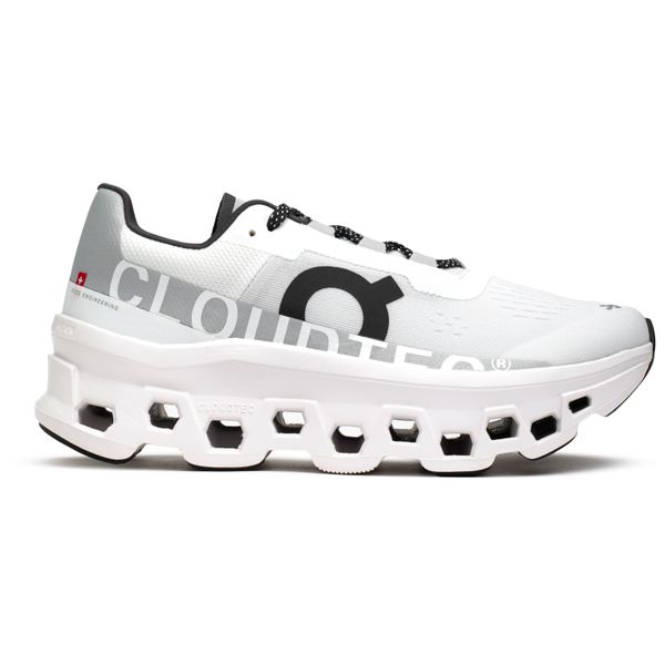 Mens On Cloud Monster Sneakers In White | Soletrader