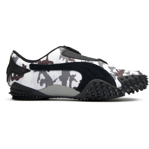 Mens Puma Mostro Camo Trainers In White/Black | Soletrader