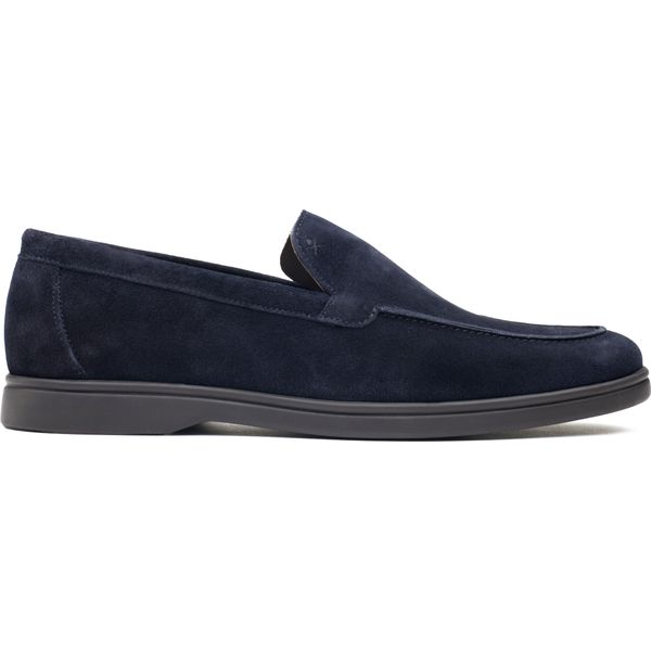 Mens Hackett London Martin Signature Shoes In Blue | Soletrader