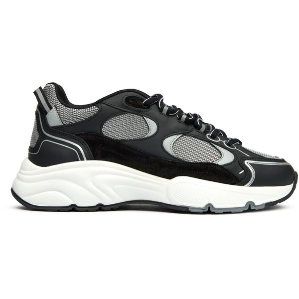 Mens Cleens Pulse Trainers In Graphite | SOLE