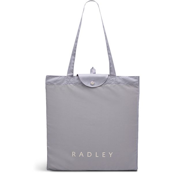 Womens Radley Responsible Foldaway Shoulder Bag In Grey | Soletrader