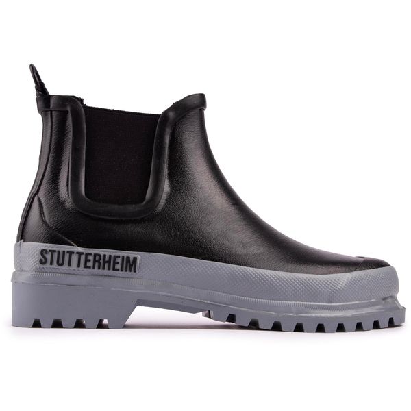 Mens & Womens Stutterheim Rainwalker Boots In Black Grey | Soletrader
