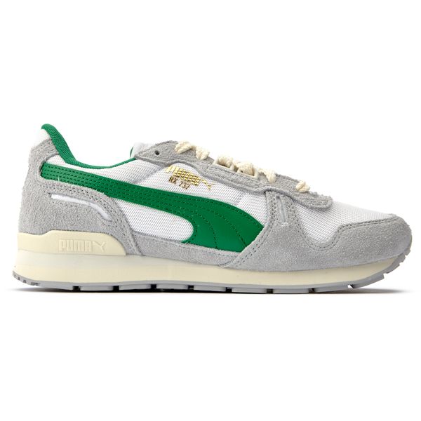 Mens Puma RX 737 Vintage Trainers In Puma White/Cool Light Grey ...