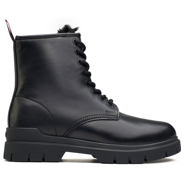 Mens Hugo Ryan Boots In Black | Soletrader