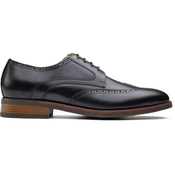 Mens Steptronic Vigo Shoes In Black | Soletrader