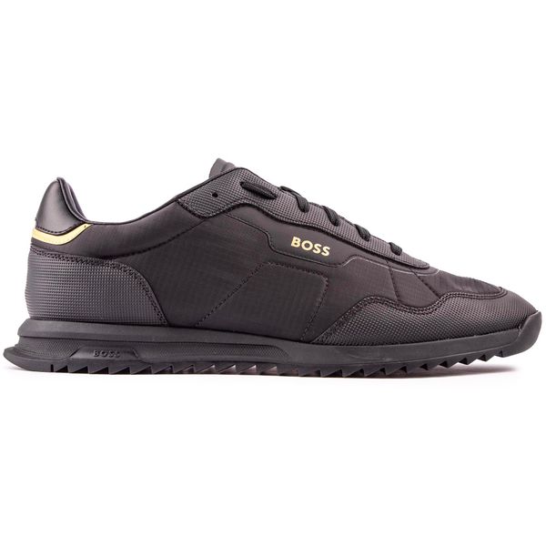 Mens Boss Zayn Trainers In Black | Soletrader