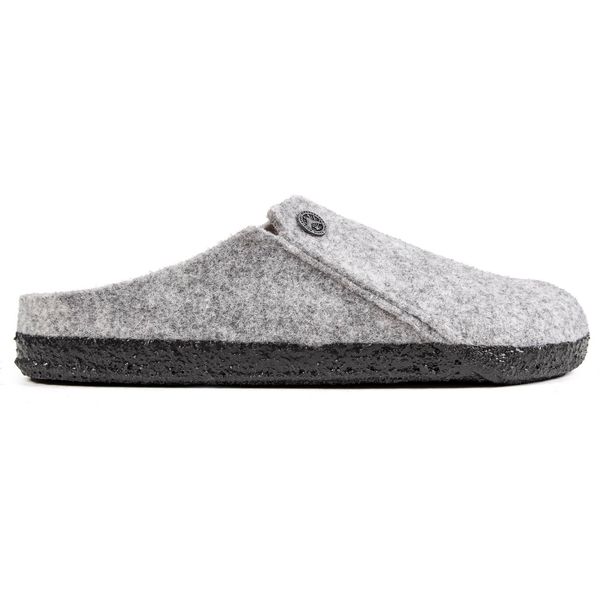 Womens Birkenstock Zermatt Slippers In Grey | Soletrader