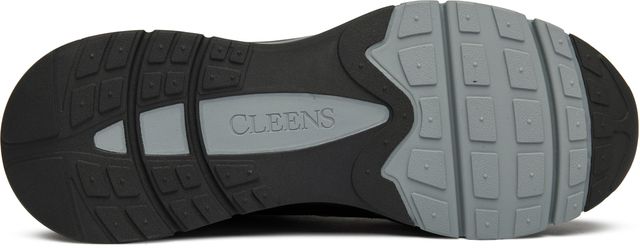 Mens Cleens Aero Runner Trainers In Onyx | SOLE